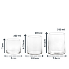 Vasos de cristal de distintos estilos | Modelos y tamaños variados ...